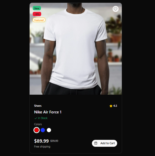 Product Card - Devsloka Components